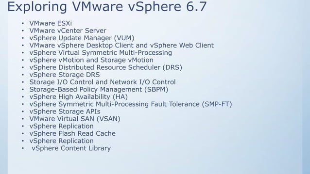 VMware virtualization toipcs ESX and ESXI architecture | PPTX | Operating Systems | Computer ...