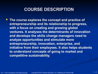 chapter 1 - The Foundations of Entrepreneurship | PPTX