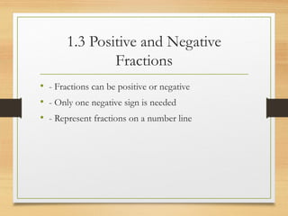 Comprehensive Introduction to Rational Numbers and Integer Operations ...