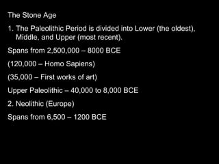 LU 2: Prehistoric Art | PPT