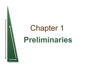 Chapter 1 preliminary in english | PPT