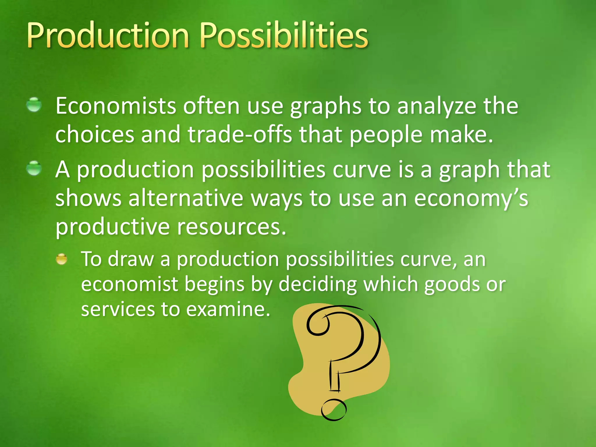 Economics: Chapter 1 | PPTX