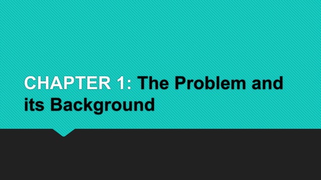 Chapter 1 presentation | PPTX