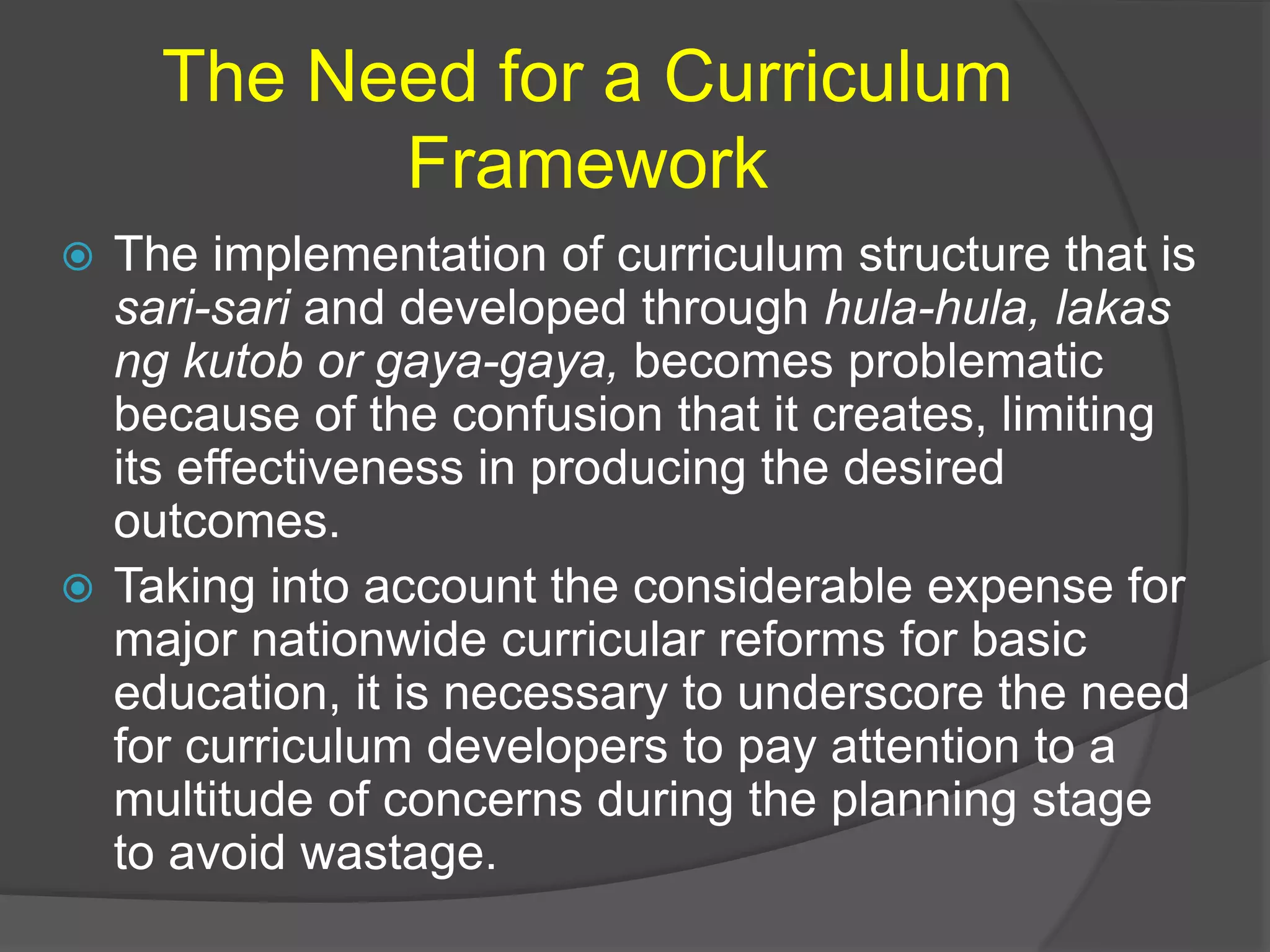 Chapter 1 principles and theories in curriculum development | PPTX