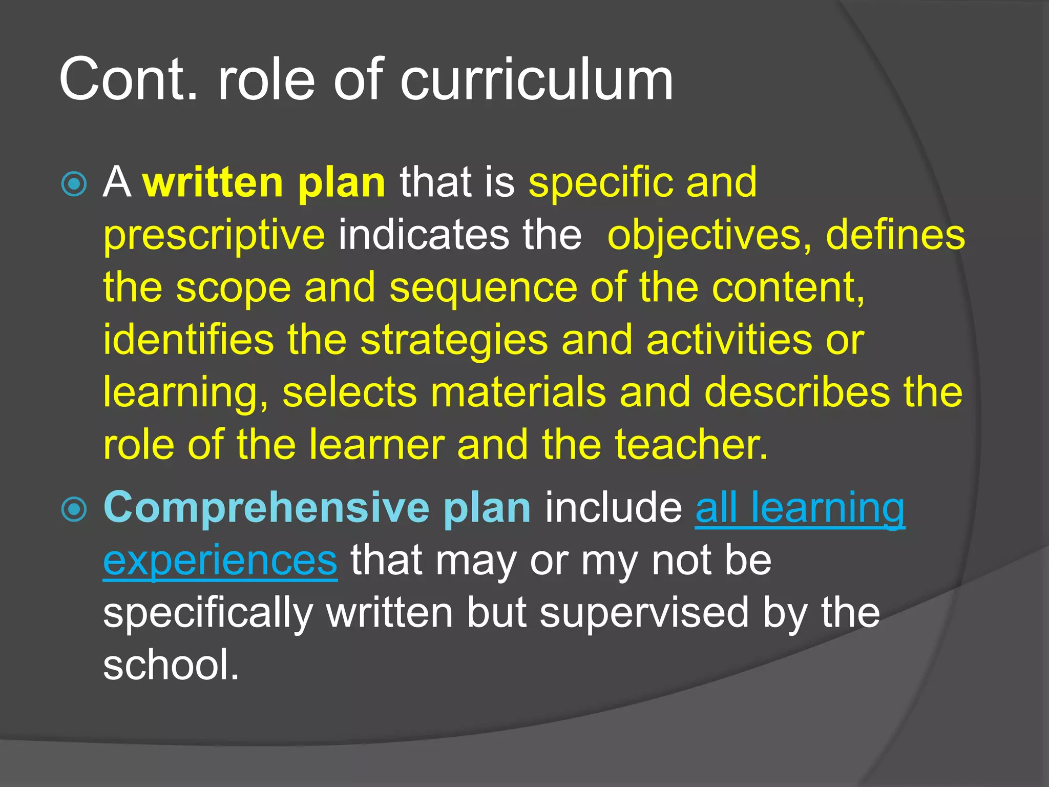 Chapter 1 principles and theories in curriculum development | PPTX