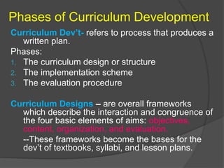 Chapter 1 principles and theories in curriculum development | PPTX