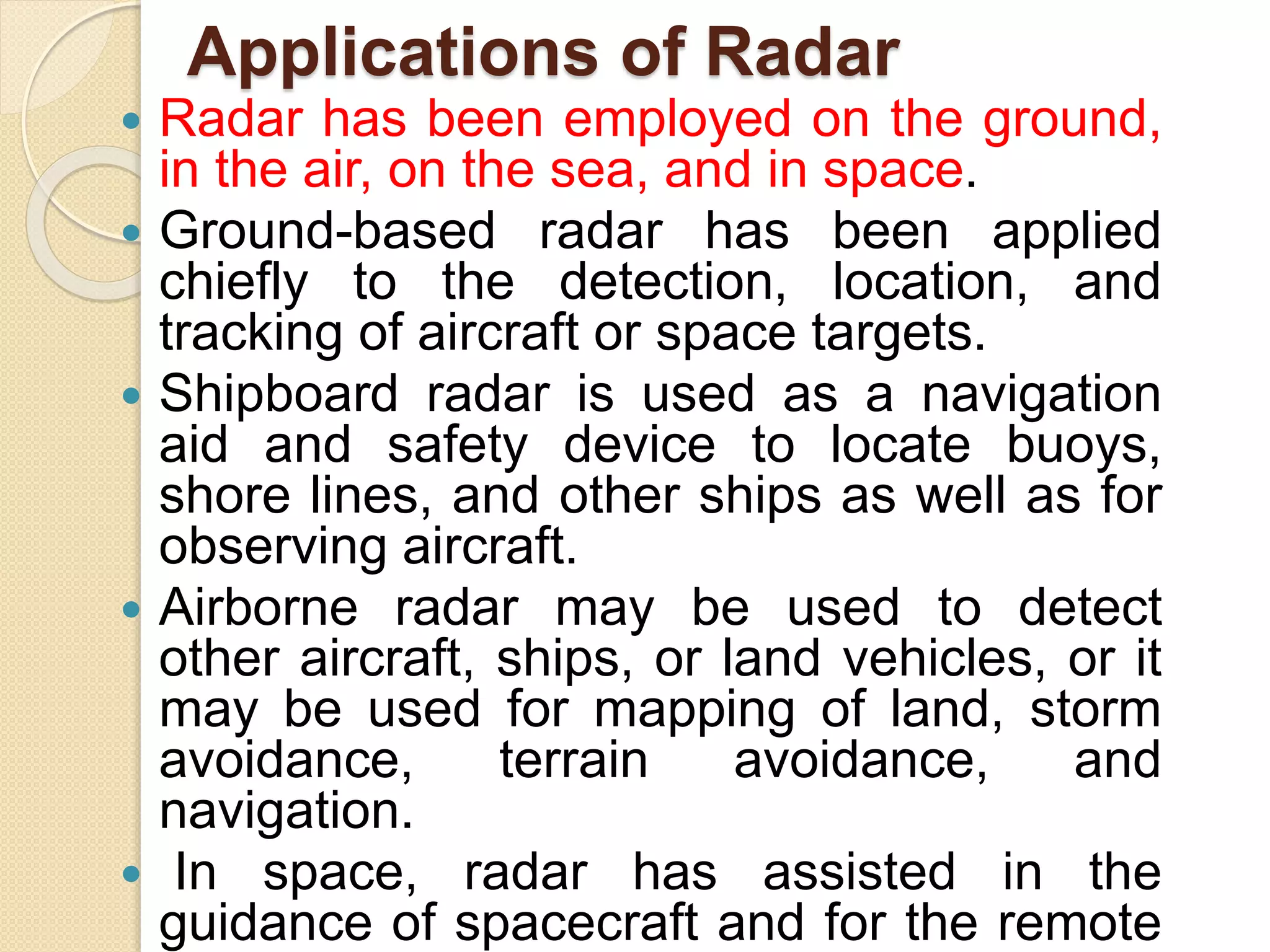 CHAPTER 1 PRINCIPLES OF RADAR.pptx