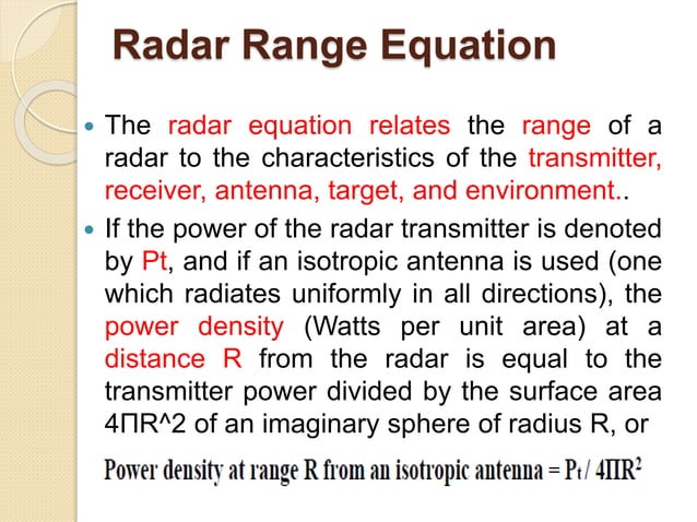 CHAPTER 1 PRINCIPLES OF RADAR.pptx