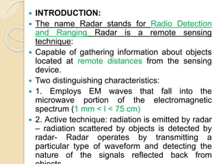CHAPTER 1 PRINCIPLES OF RADAR.pptx