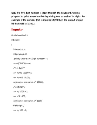 Chapter 1 Programming Fundamentals Assignment.docx