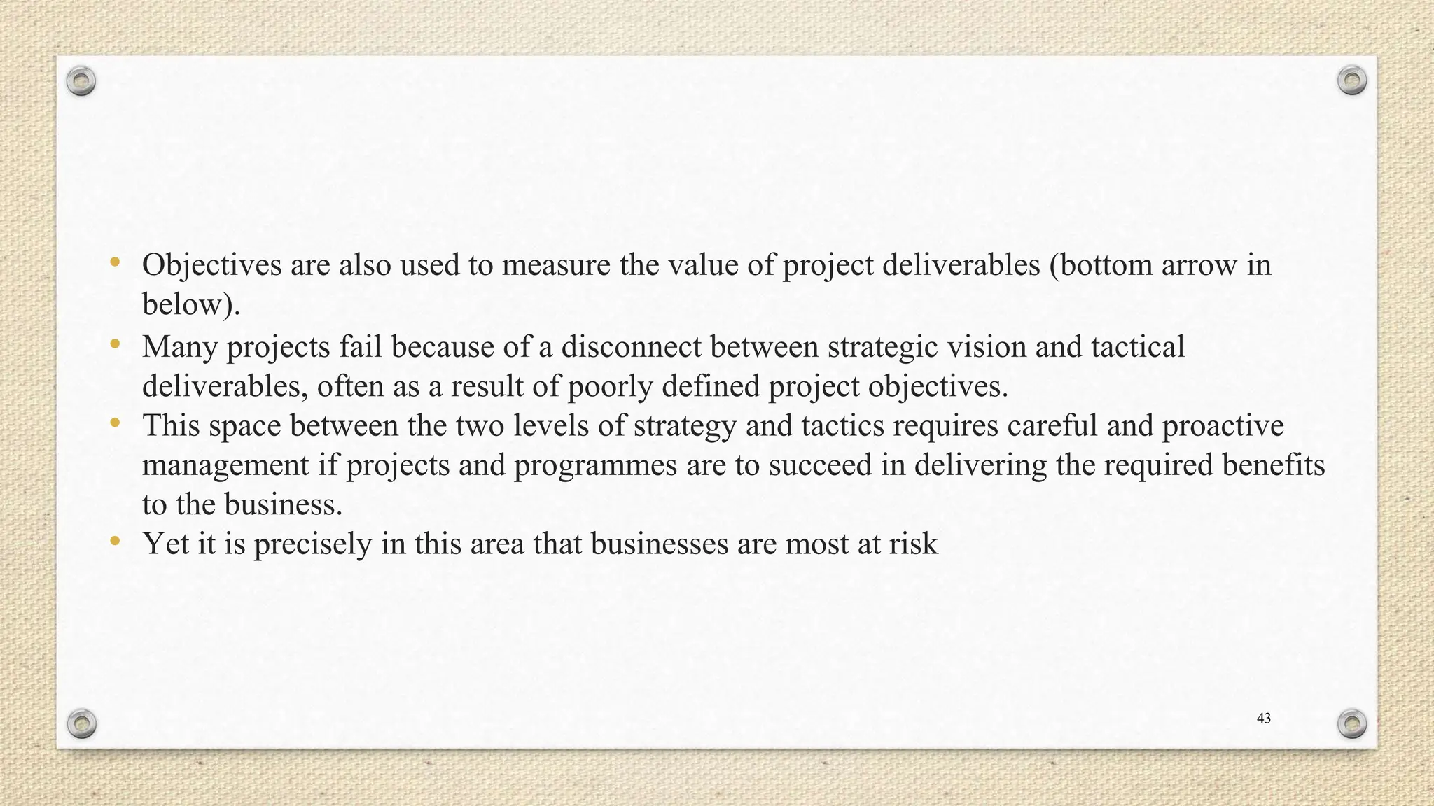Chapter One - Project Risk Management Notes | PPTX