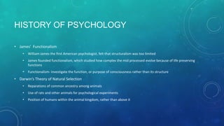 Chapter 1 psychology (psy 200) | PPTX