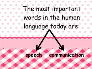 Basics of Public Speaking | PPTX