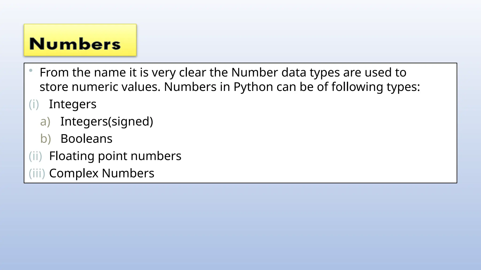 Chapter 1 Python Revision (1).pptx the royal ac acemy | PPTX