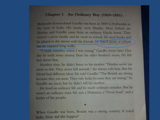 Gandhi Chapter 1 quiz | PPTX