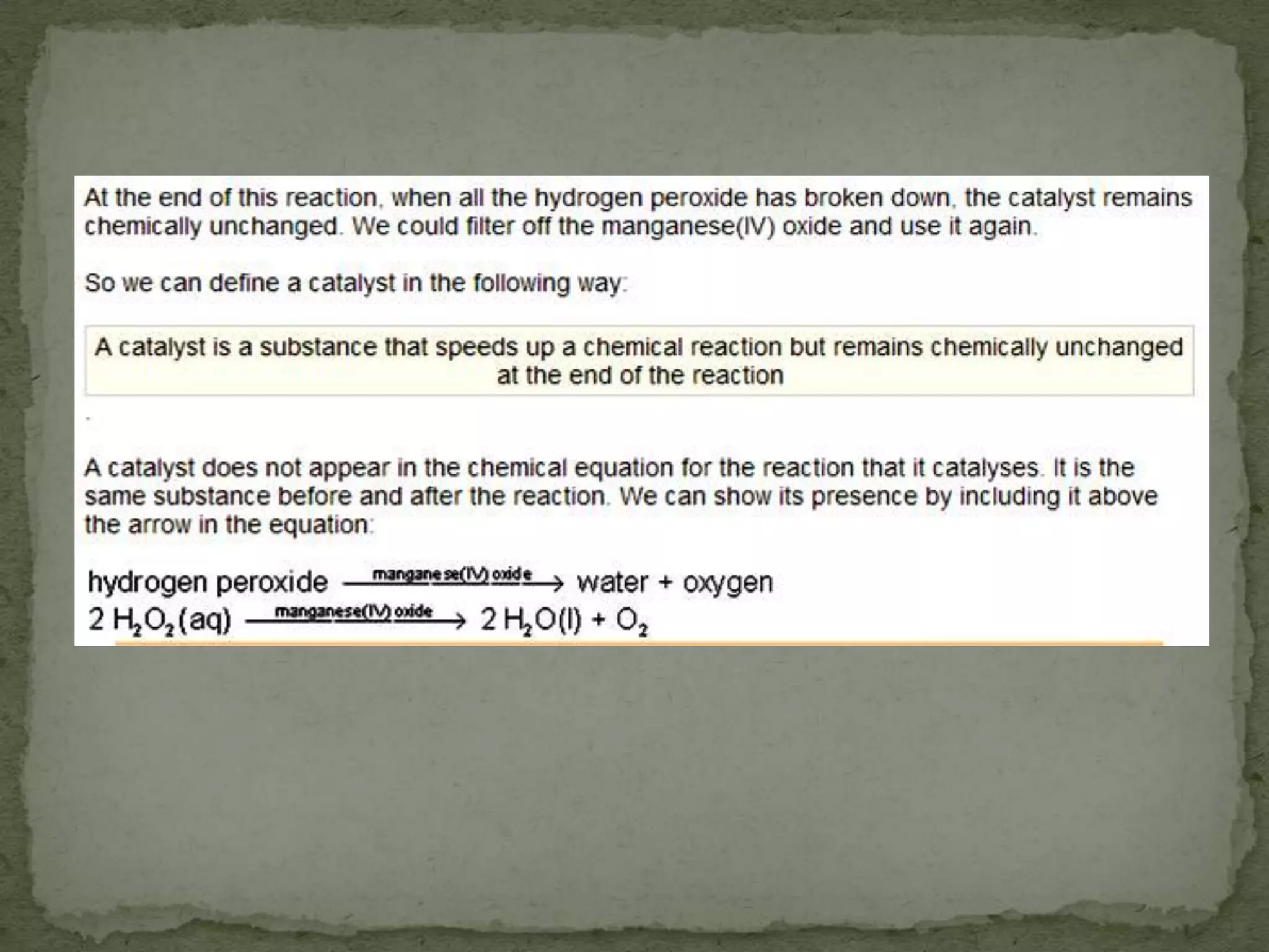 Chapter 1 : Rate of Reaction | PPSX