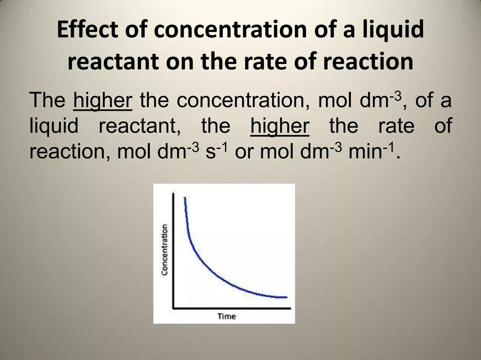Chapter 1 : Rate of Reaction | PPSX | Chemistry | Science