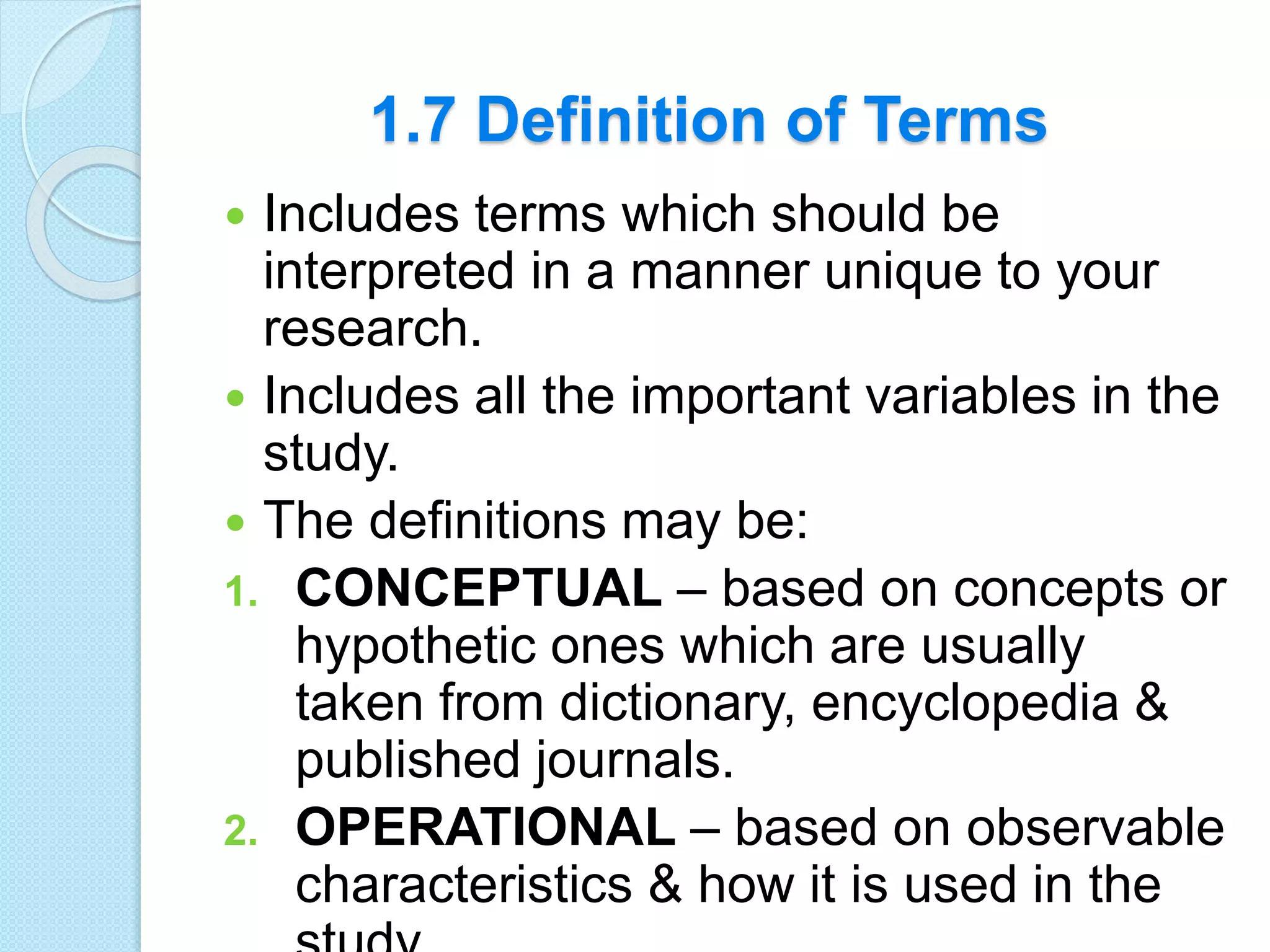 Chapter 1 Research | PPTX