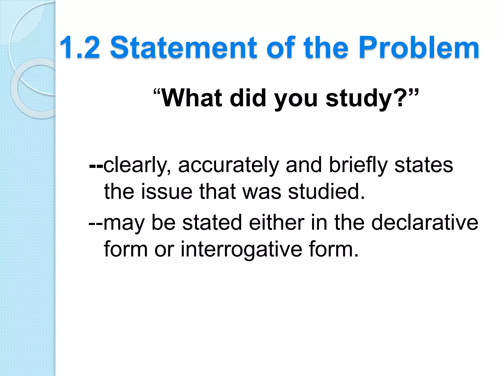Chapter 1 Research | PPTX