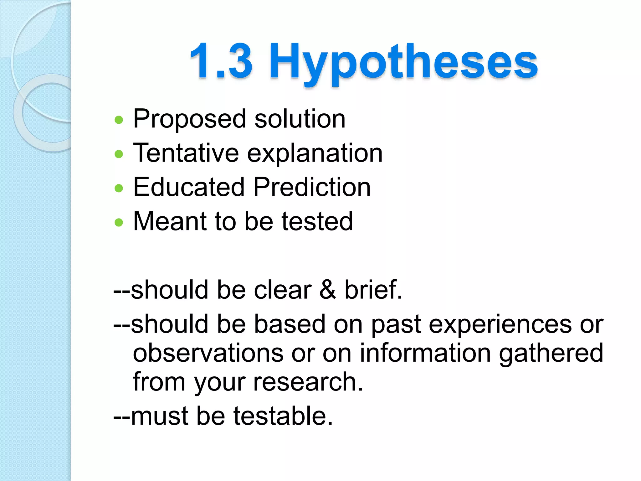 Chapter 1 Research | PPTX