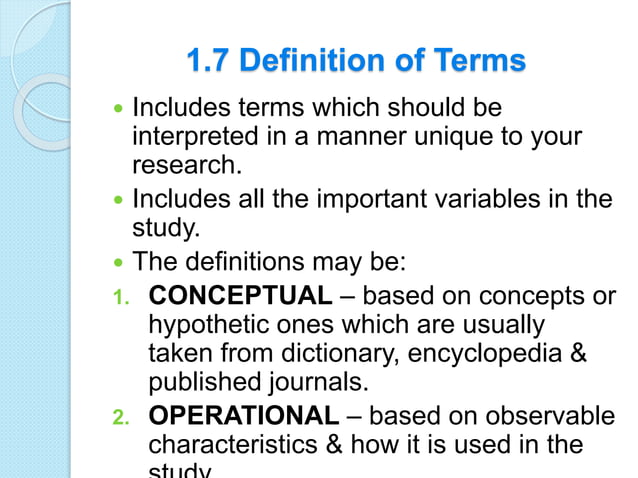 Chapter 1 Research | PPTX