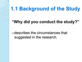 Chapter 1 Research | PPTX