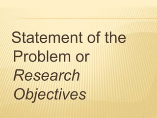 Chapter 1 research content | PPTX