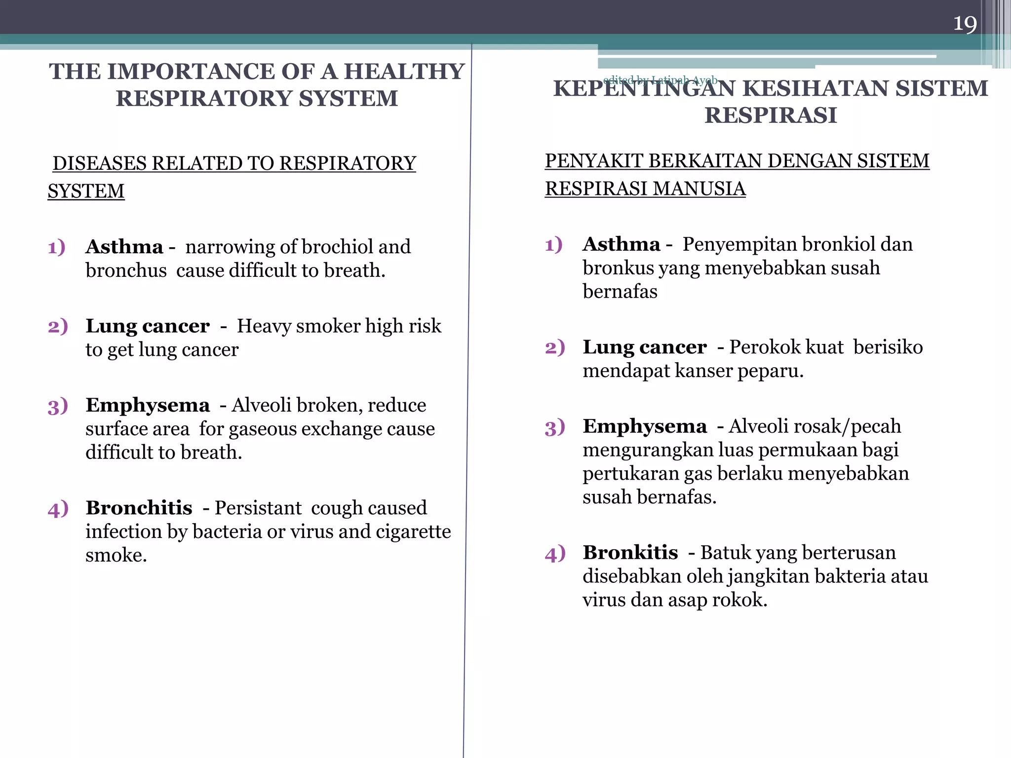 Chapter 1 respiration | PPTX
