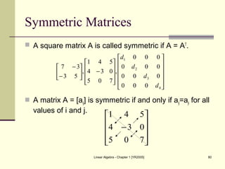 matrices and algbra | PPT