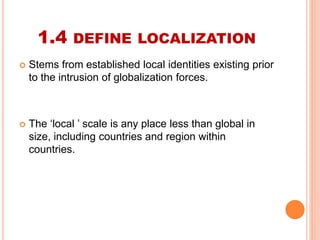 Chapter 1 regional geography | PPTX | Geography | Science