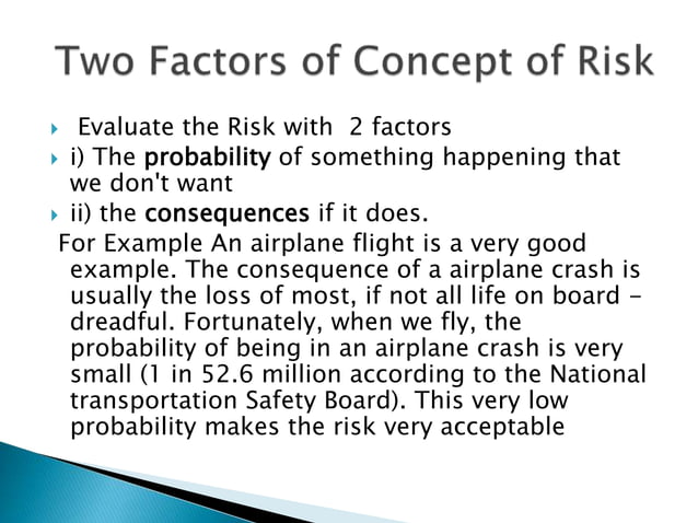 Chapter 1 risk management | PPTX