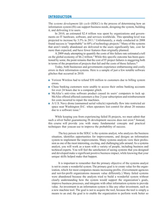 Chapter 1 software analysis and design in software development | PDF