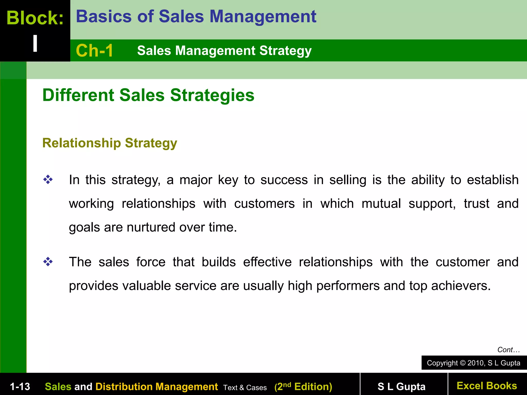 Chapter 1 Sales Management Strategy-Sales and Distribution Management.ppt