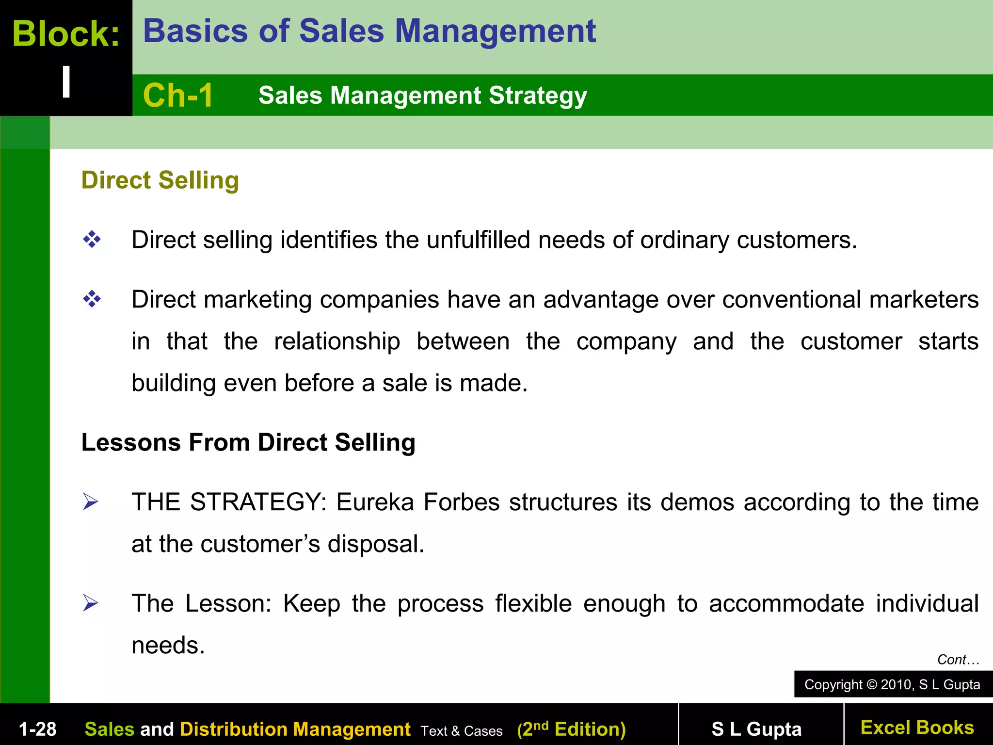 Chapter 1 Sales Management Strategy-Sales and Distribution Management.ppt