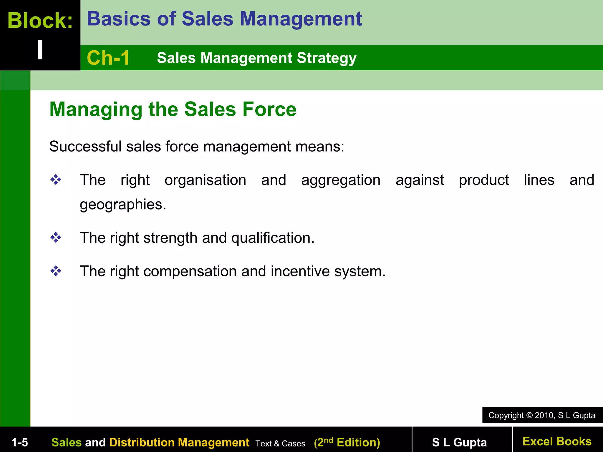 Chapter 1 Sales Management Strategy-Sales and Distribution Management.ppt