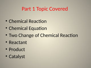 Chapter 1 science class 10th explanation | PPTX