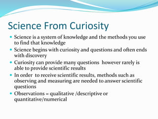 Chapter 1 science skills | PPTX