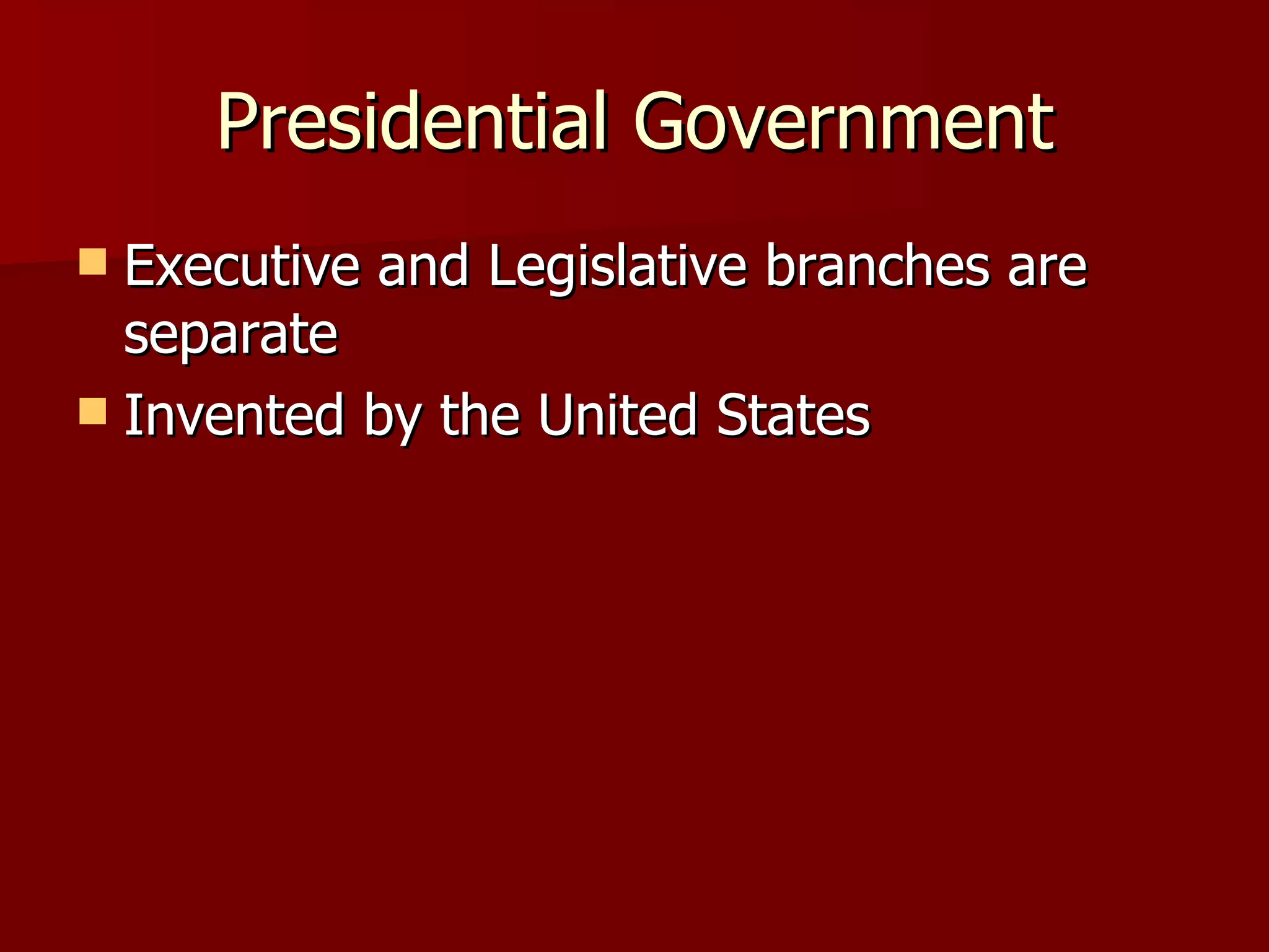 Chapter 1 Section 2 (Forms Of Government) | PPT