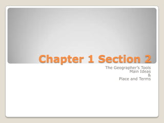 Chapter 1 section 2 | PPT