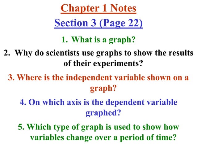Chapter 1 Section 3 Questions | PPT
