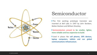 Semiconductor Diode: Introduction and Application | PPTX