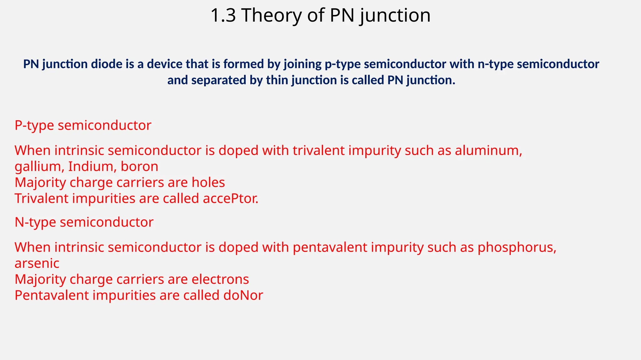 Chapter 1 Semiconductor Diode and its characteristics | PPTX