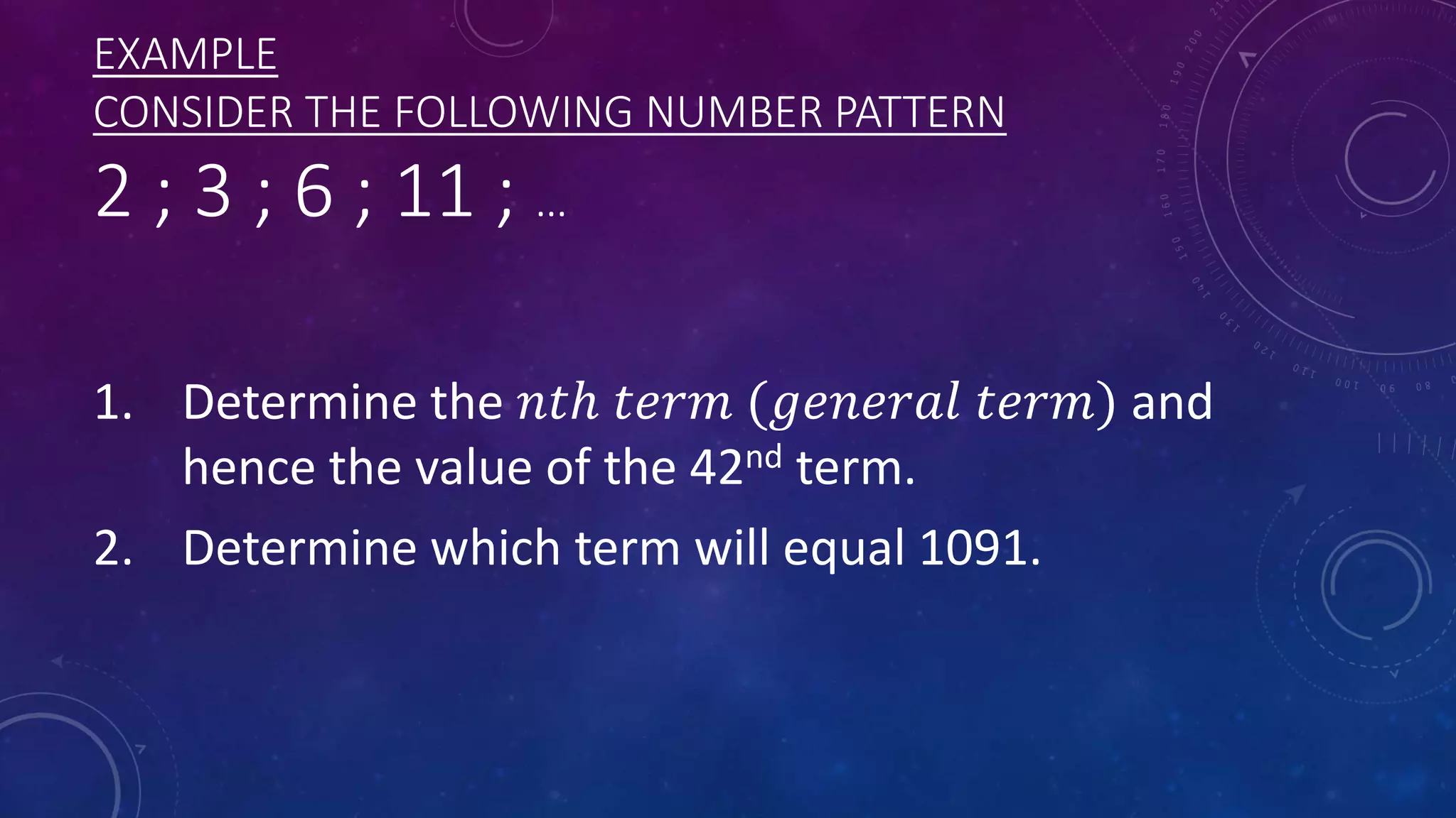 Chapter 1 sequences and series lesson | PPTX