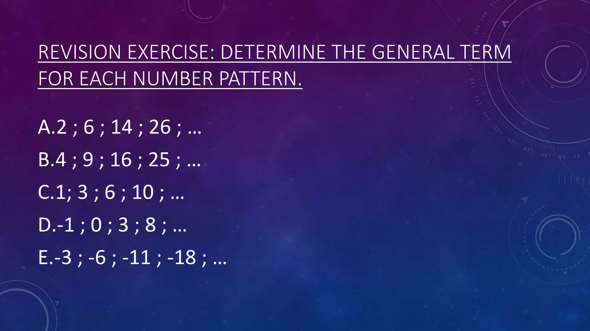 Chapter 1 sequences and series lesson | PPTX