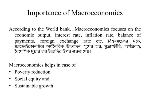 Chapter 1 slide.pptx macro-economic basic | PPT