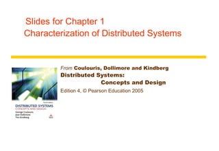 Chapter 1 Characterization of Distributed Systems | PPT | Internet | Computing