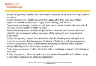 Chapter 1 Characterization of Distributed Systems | PPT