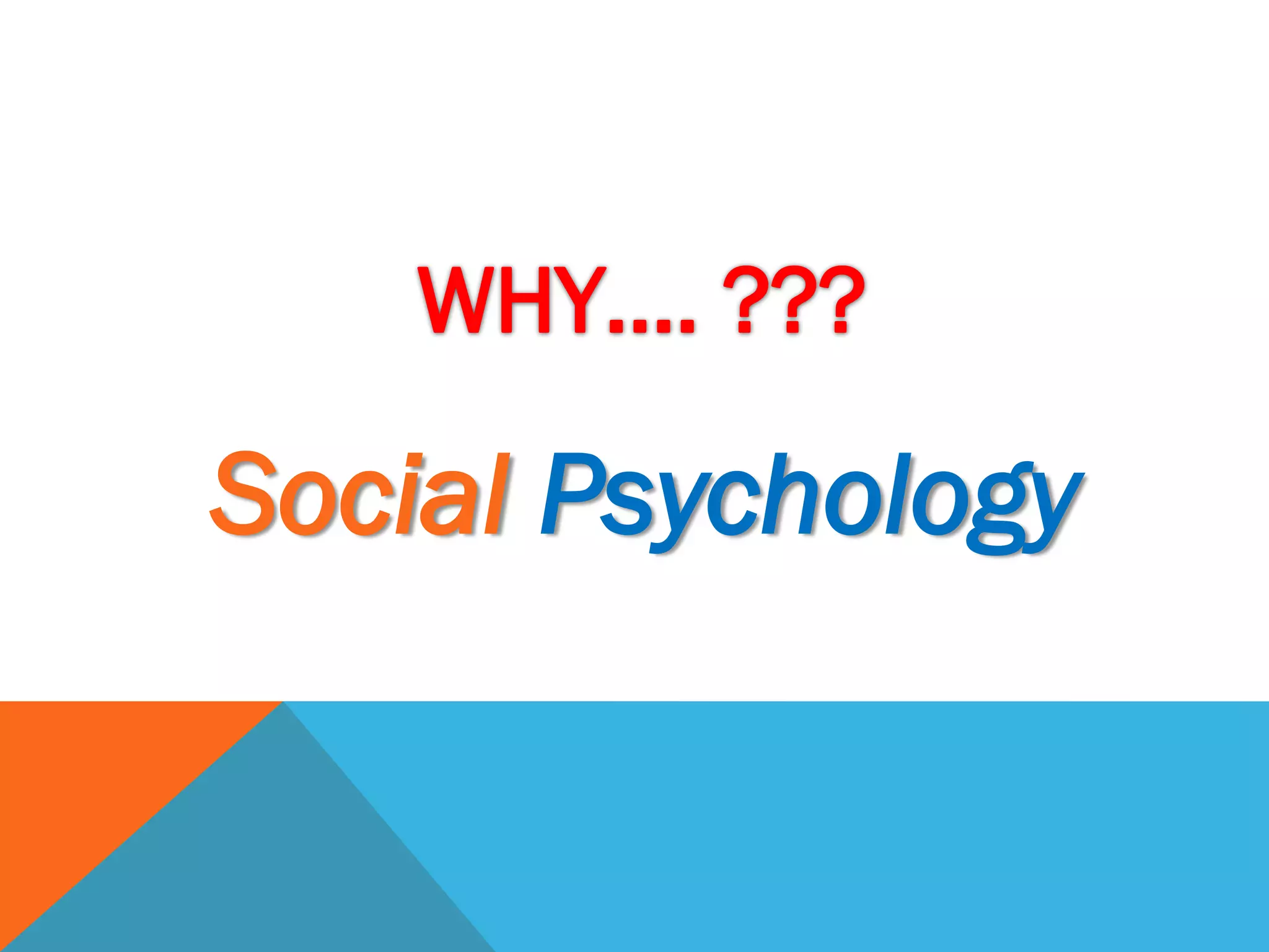 Chapter 1 social psychology | PDF