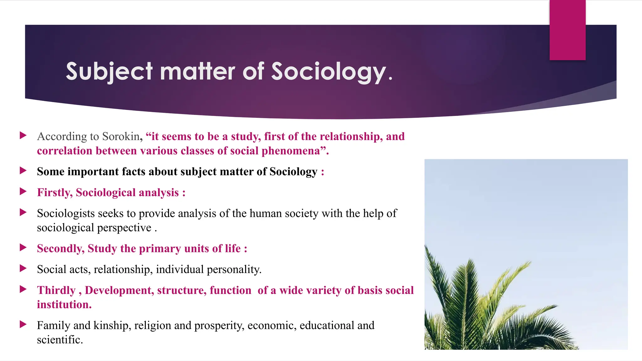 Chapter 1 Sociology... An introduction to sociology | PPTX
