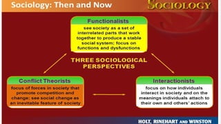 Chapter 1 Sociology... An introduction to sociology | PPTX